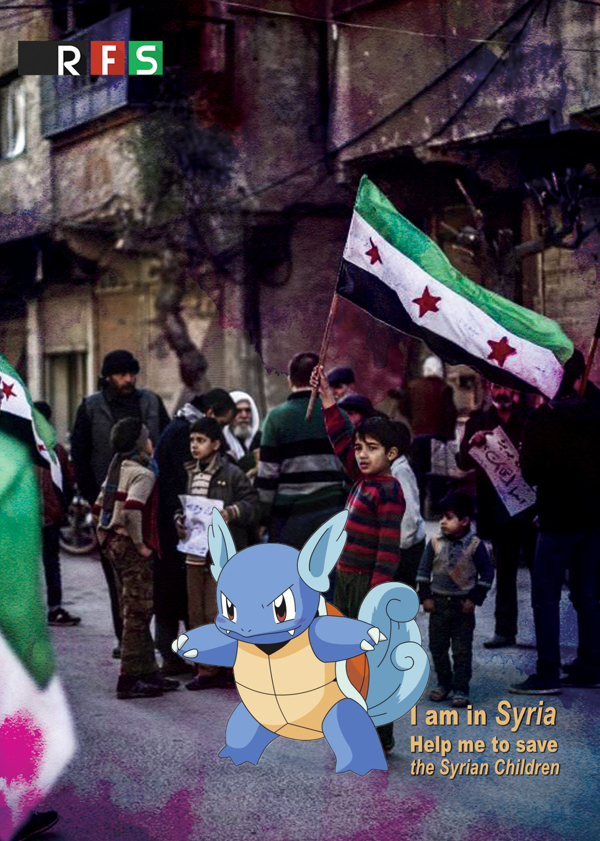 Syrian Children Ask Pokemon Users to Save Them - The Sociable
