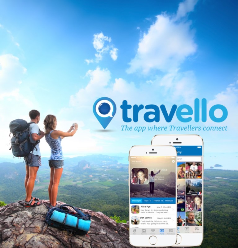 Travello App is for Connecting Like-Minded Travelers on the Go