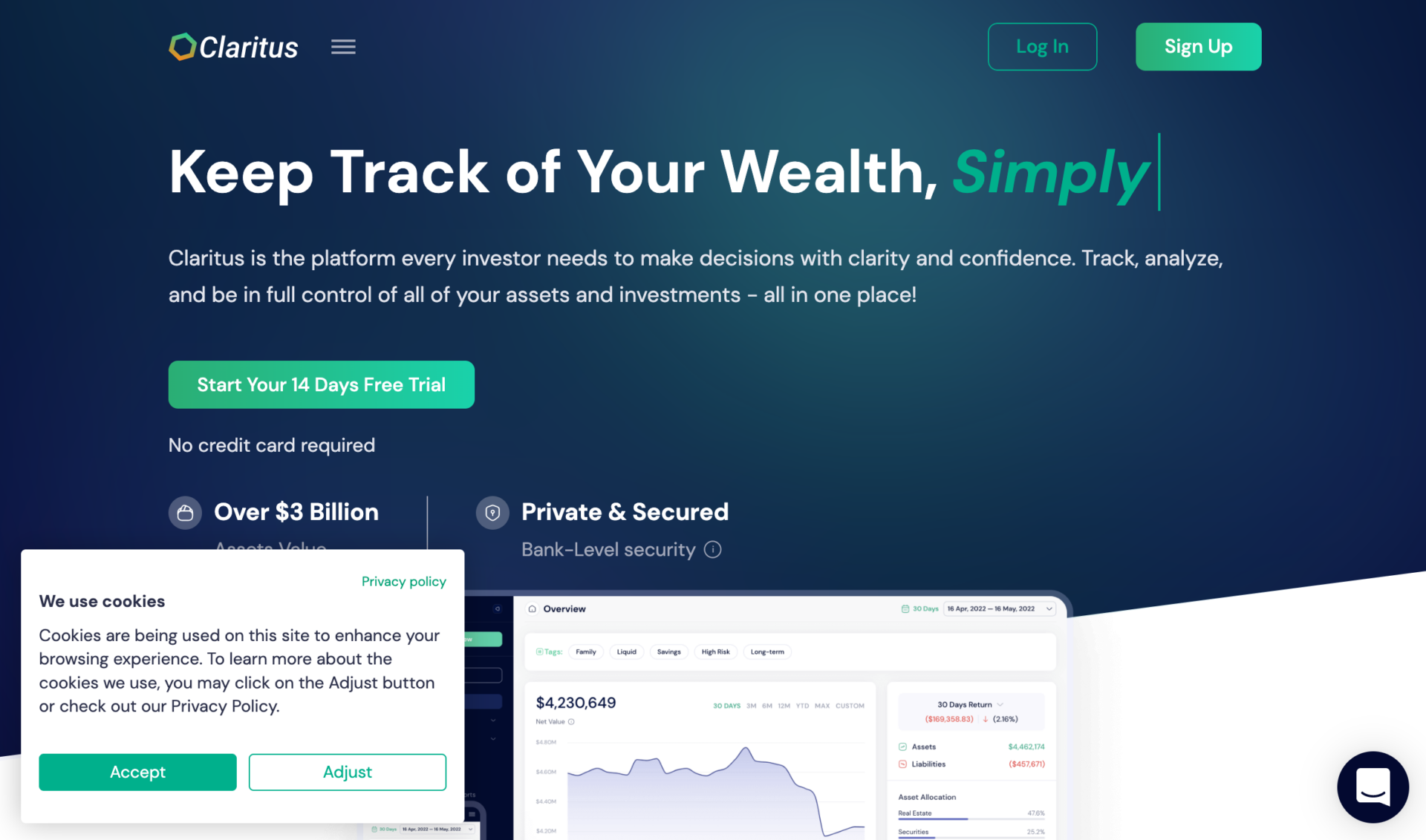 Claritus.io’s wealth tracking app launches out of beta to provide ...