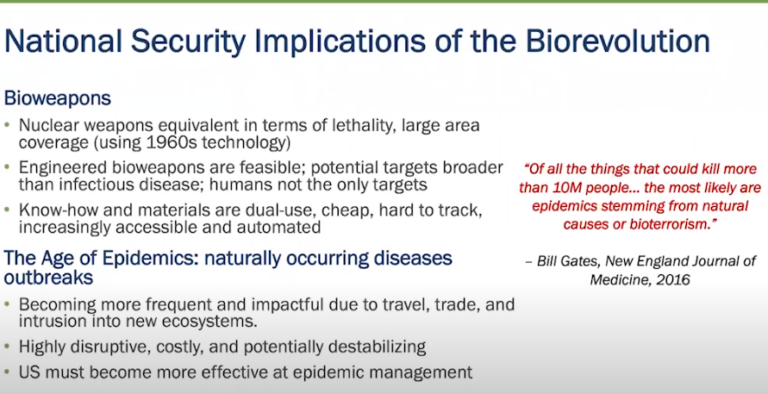 Biorevolution May Advance Human Longevity, Enable Biological Attacks ...